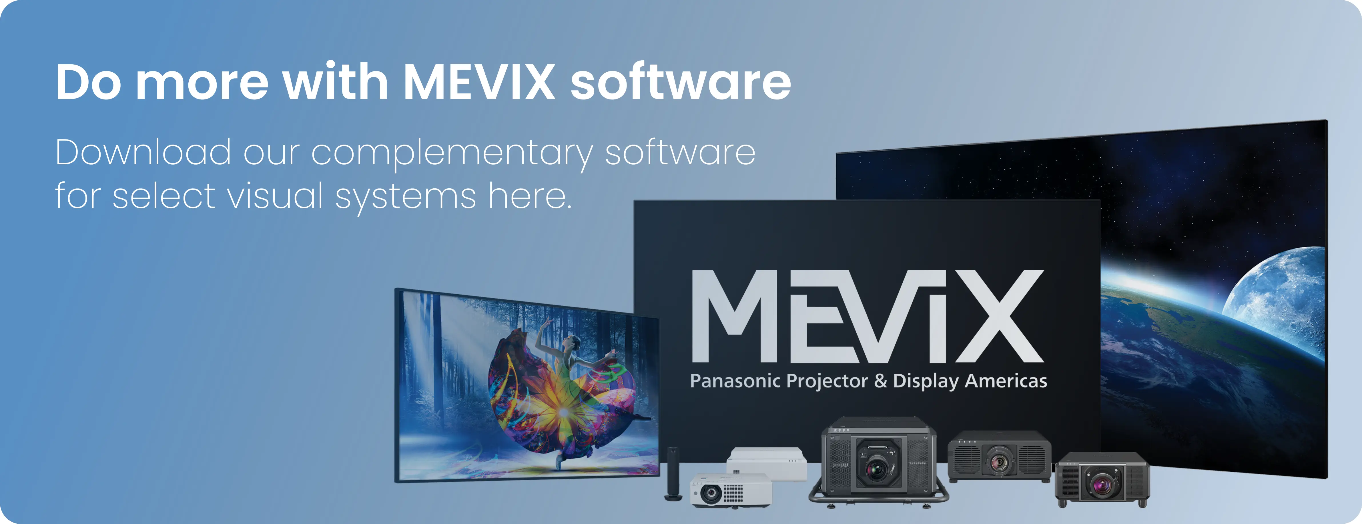 Download MEVIX Software | Panasonic Projector & Display Tools